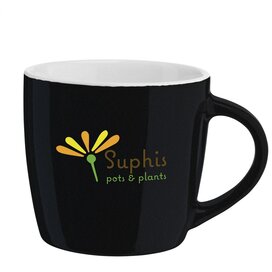 Zwarte mokken bedrukken | met logo | Mokken.nl